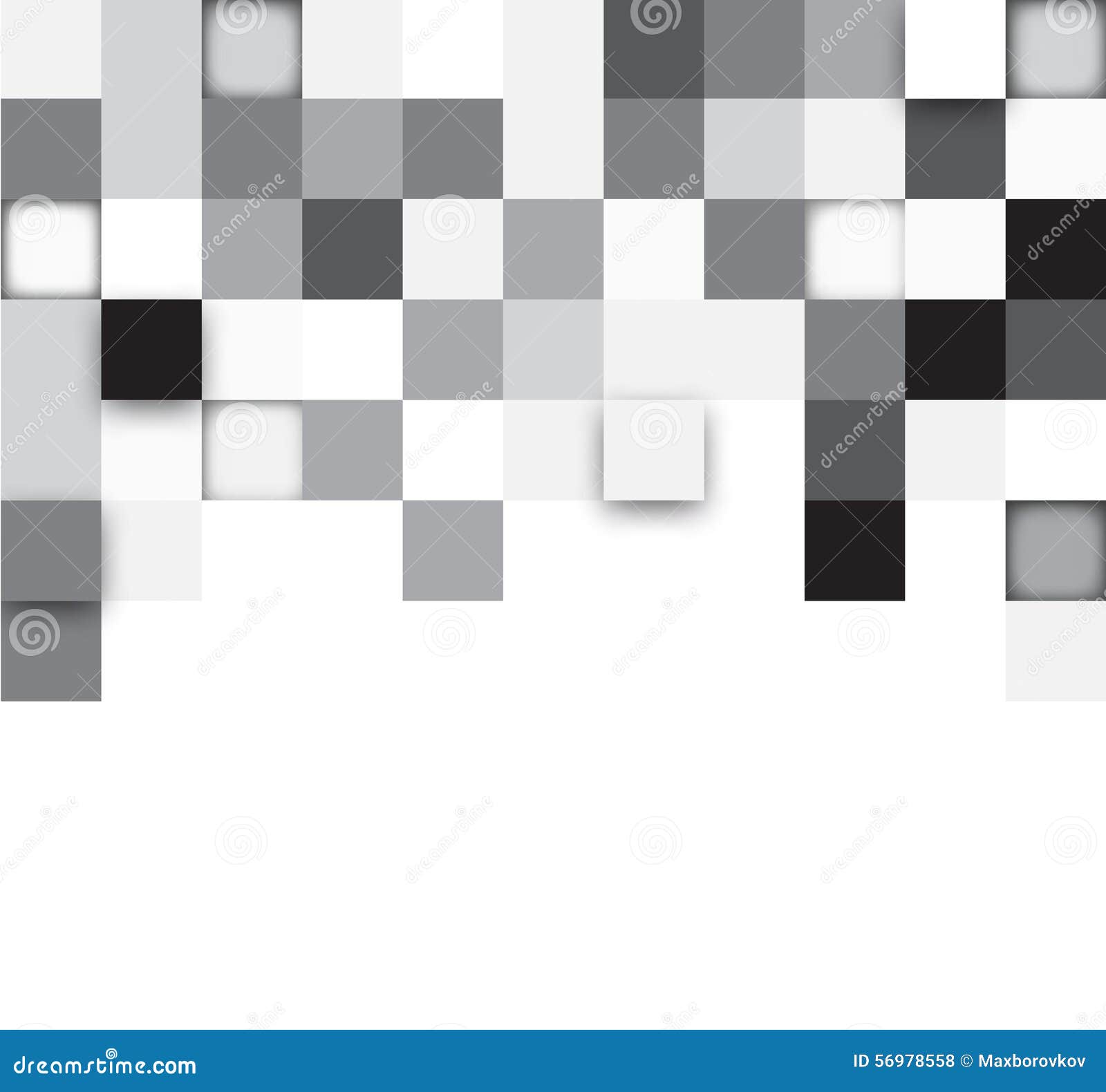 Squares Technology Background Stock Vector - Illustration of creative ...