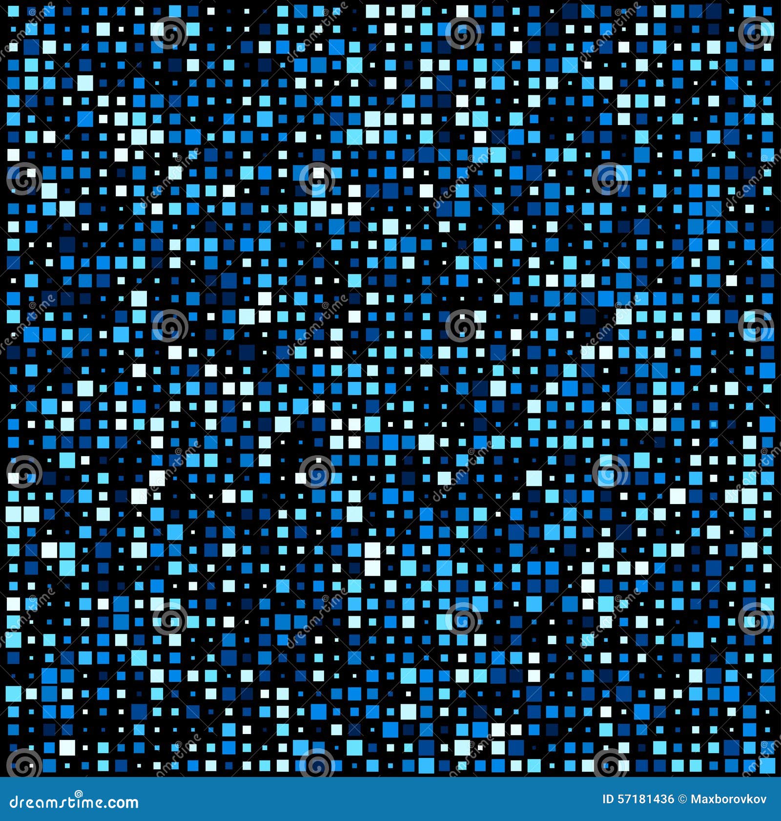 Squares Technology Pattern Background Stock Vector - Illustration of ...