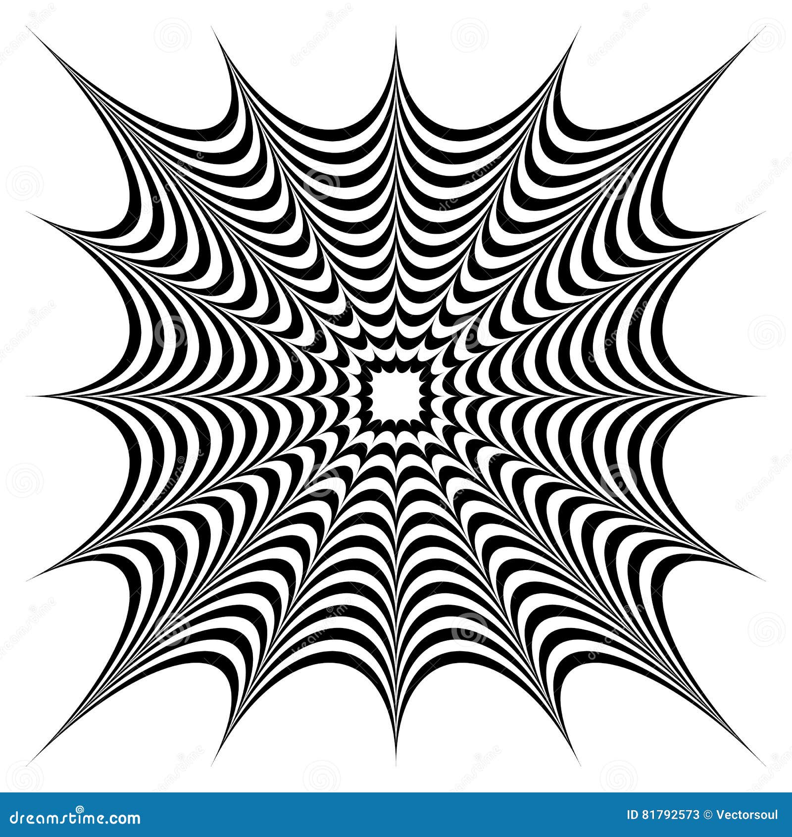 Squarish Geometric Abstract Shape. Stock Vector - Illustration of ...