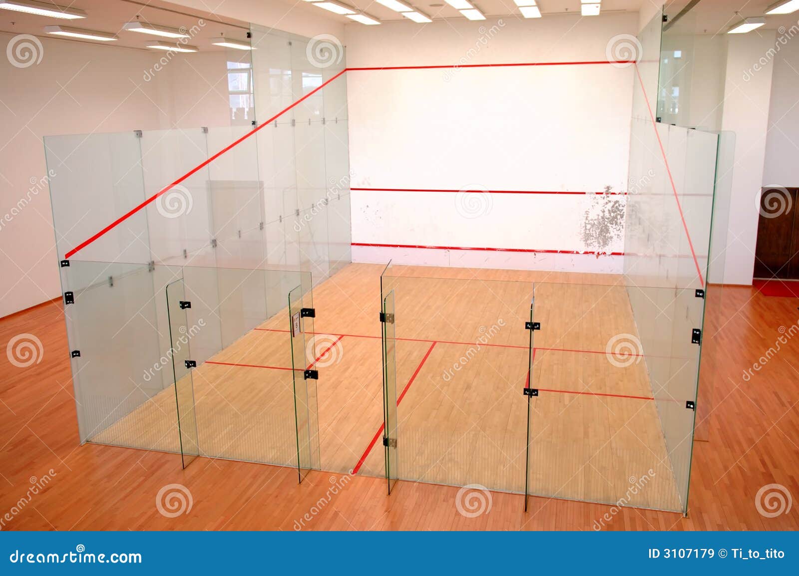 Squash court stock image. Image of play, match, stadium - 3107179