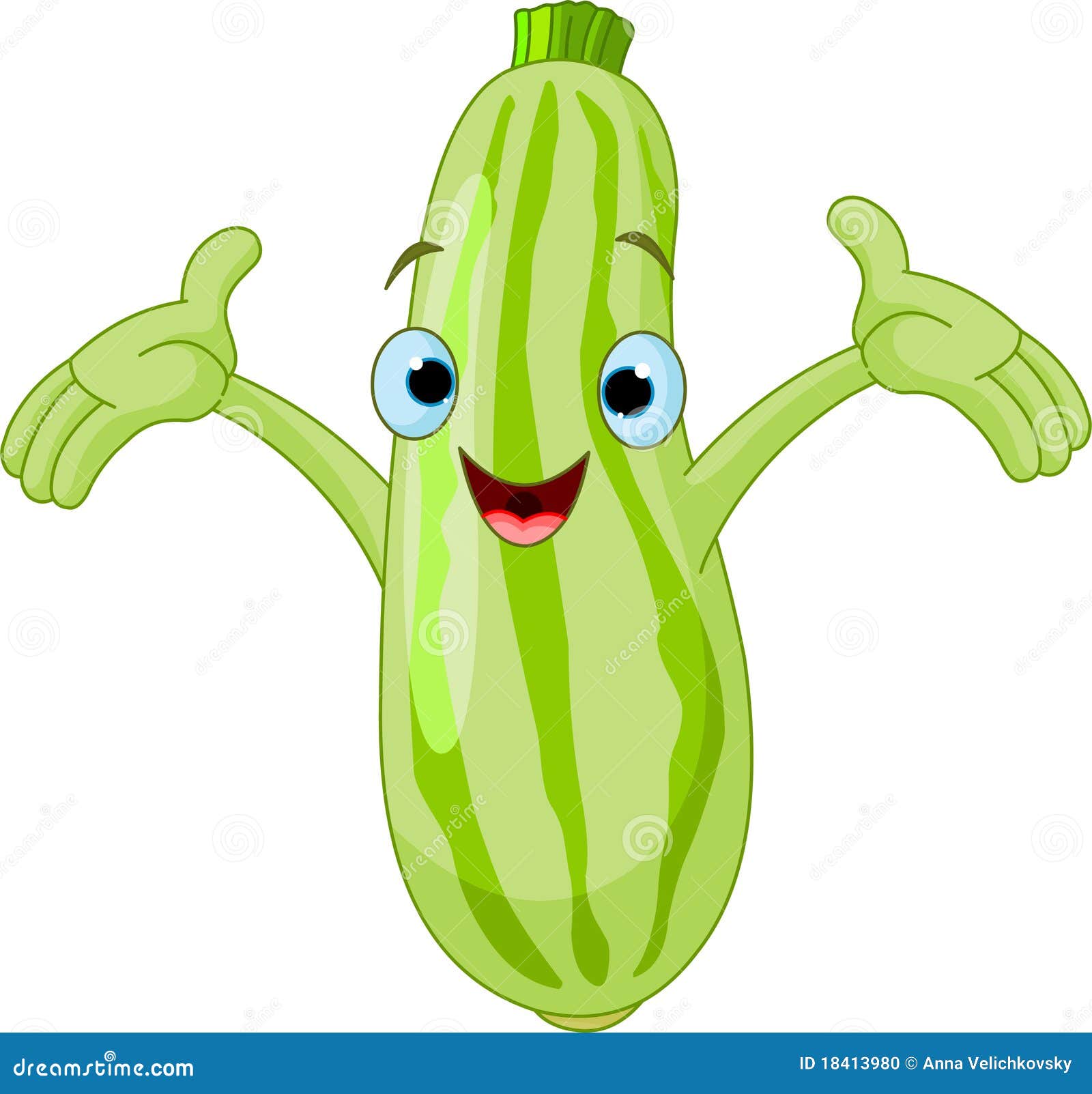 Squash Presenting Something Stock Vector - Illustration of cartoon ...