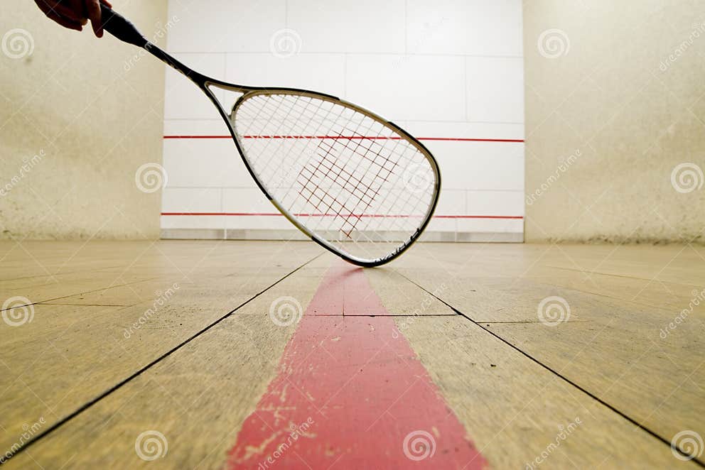 Squash racket editorial photography. Image of perspective - 9609302