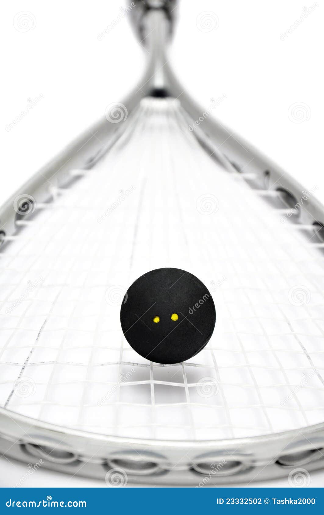 Squash racket and ball stock photo. Image of equipment - 23332502