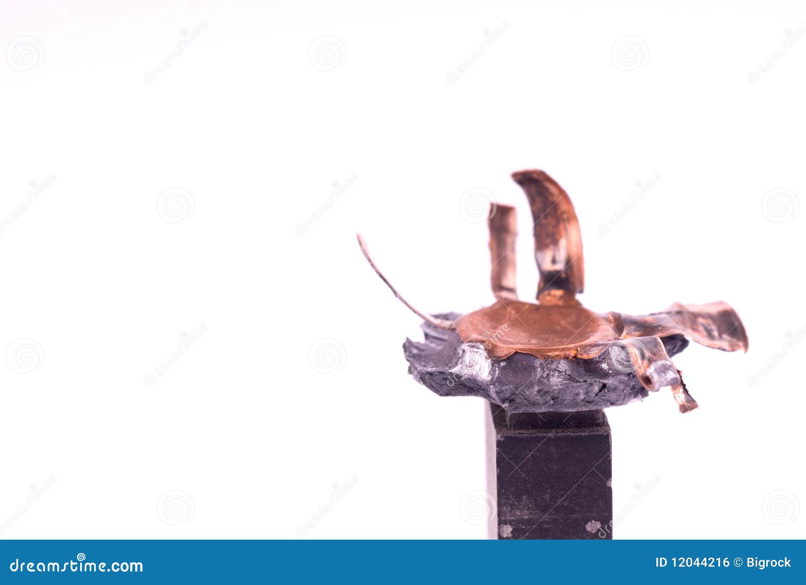 Squashed bullet stock photo. Image of shell, ammunition - 12044216