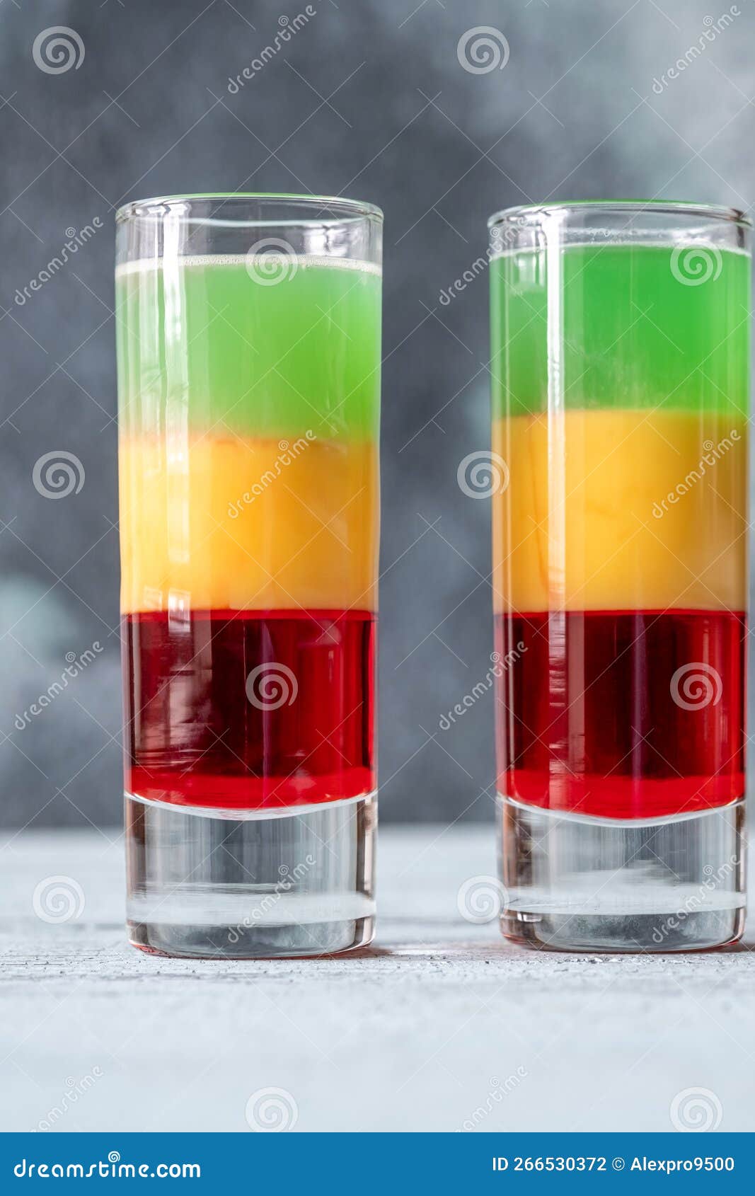 Squashed Frog Cocktail stock photo. Image of chilled - 266530372