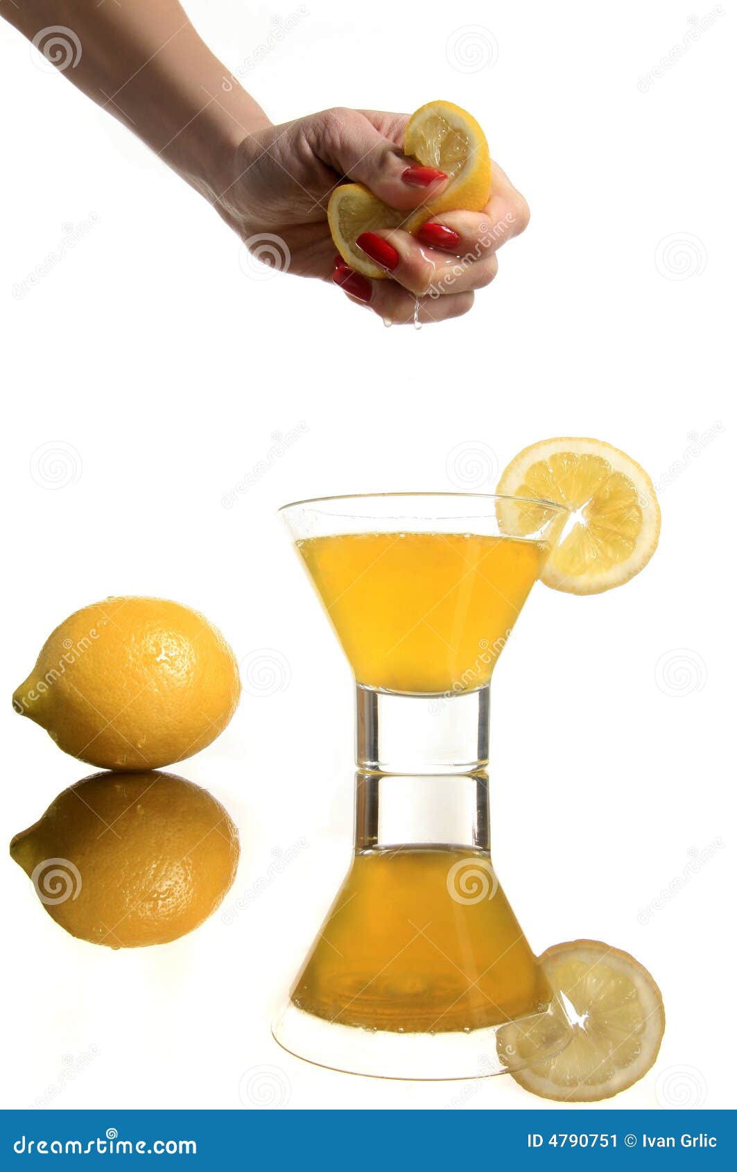 Squashing lemon stock image. Image of slice, outdoor, garden - 4790751