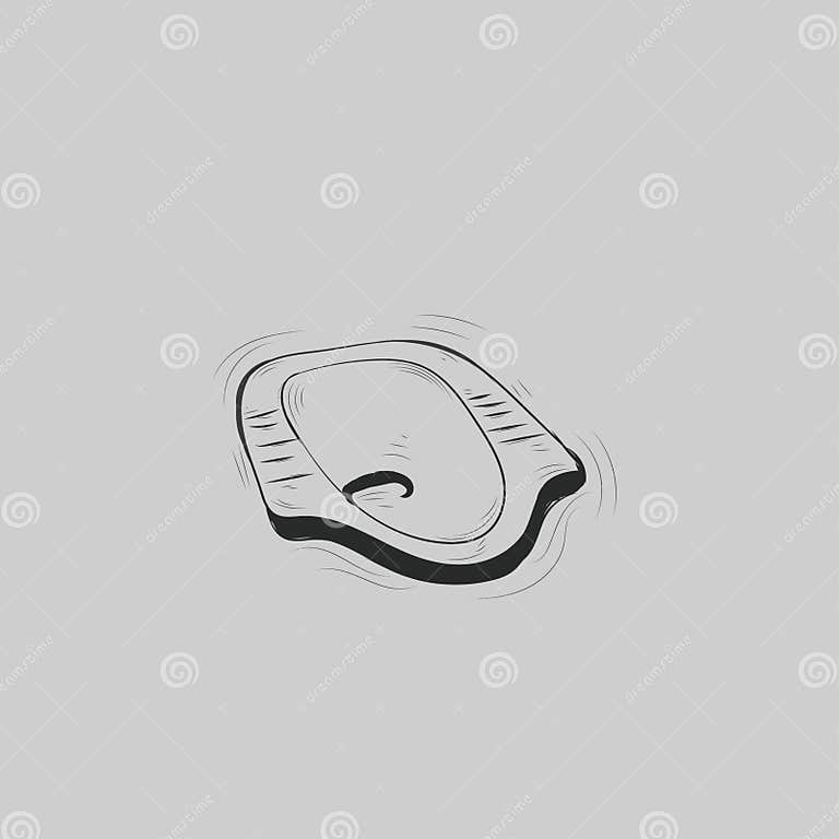 Squat Toilet Vector Design. Stock Vector - Illustration of graphical ...