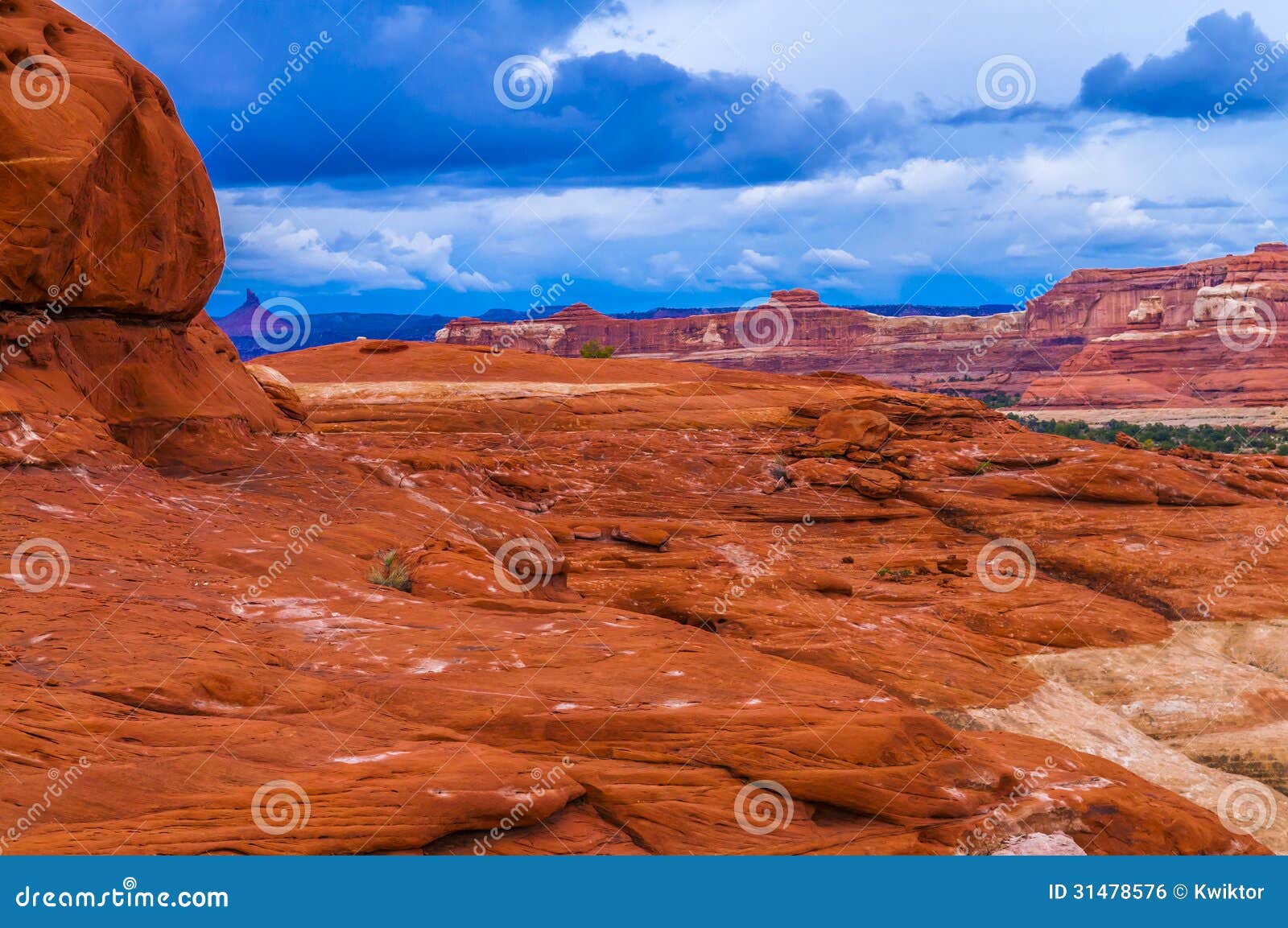 Squaw Flat Trail Needles District Stock Photo - Image of park, national ...