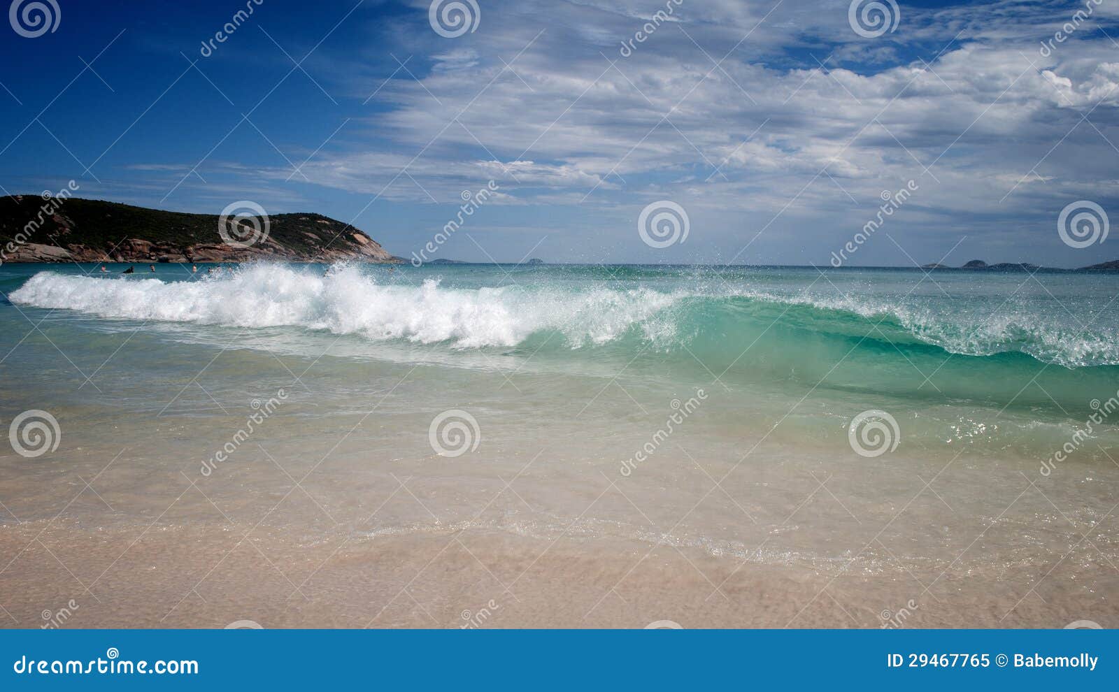 Squeaky Beach At Sunset In Wilsons Promontory National Park Stock Image ...