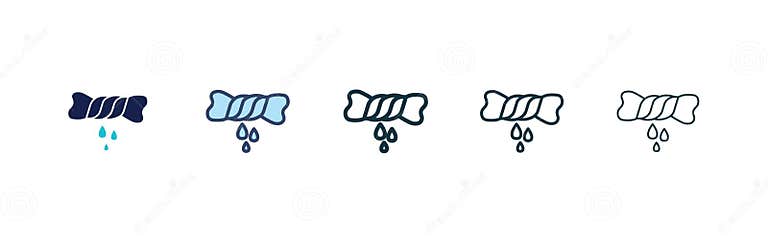 Squeeze Icon Vector Set on White Background Stock Vector - Illustration ...