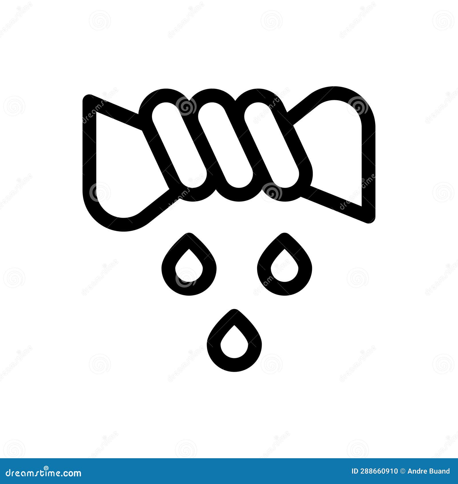 Squeeze Line Icon Illustration Vector Graphic Stock Vector ...