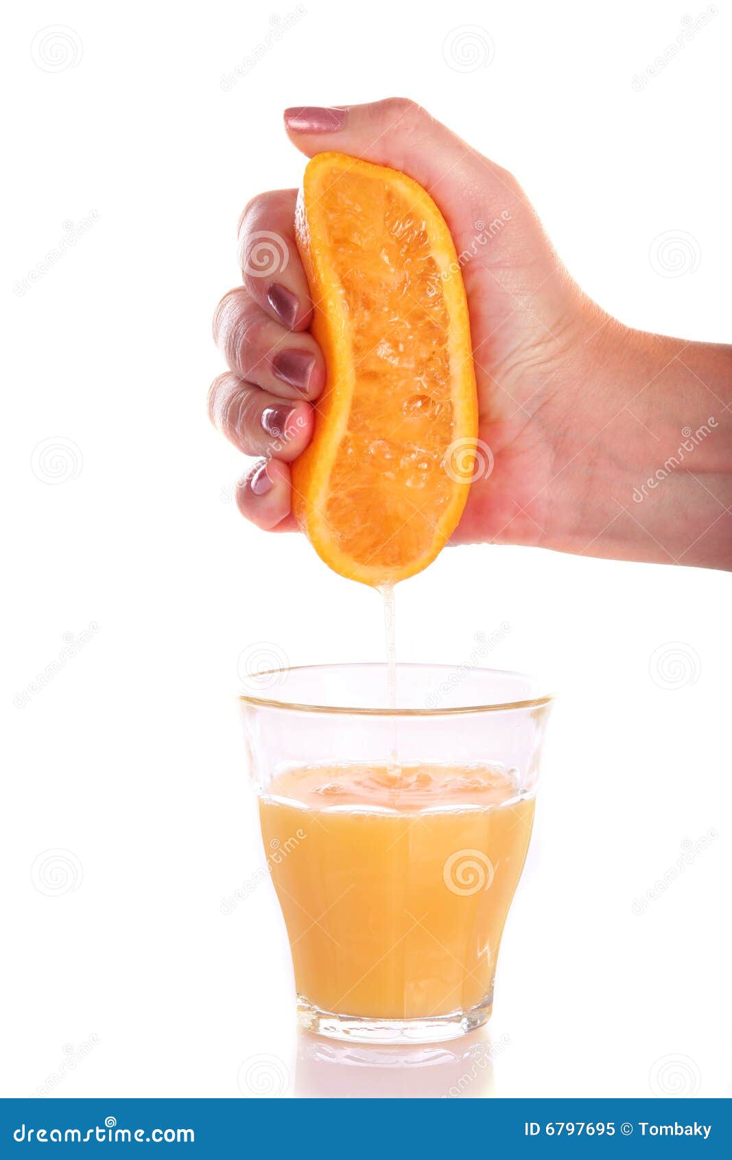 Squeezed orange juice stock image. Image of nature, bright - 6797695