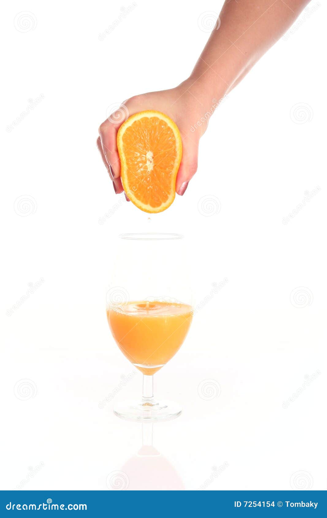 Squeezed orange juice stock photo. Image of nutrition - 7254154