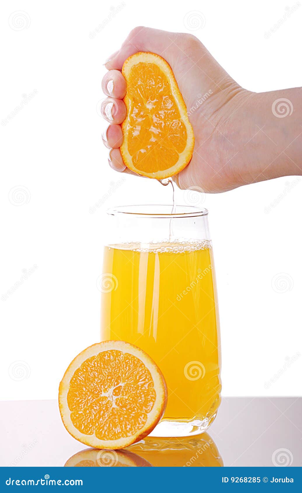 Squeezed orange juice stock image. Image of diet, fruit - 9268285
