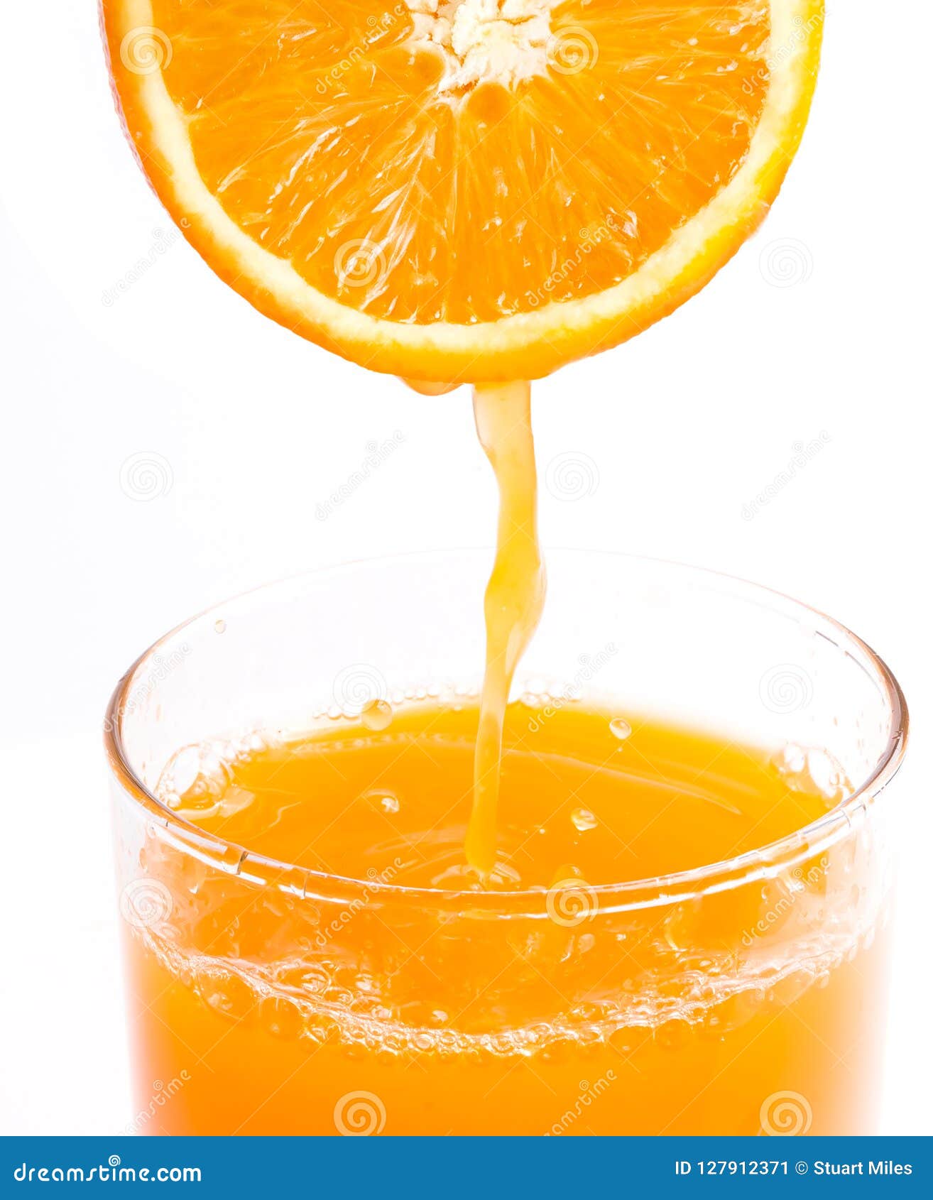 Squeezed Orange Juice Shows Refresh Healthy and Refreshment Stock Image ...