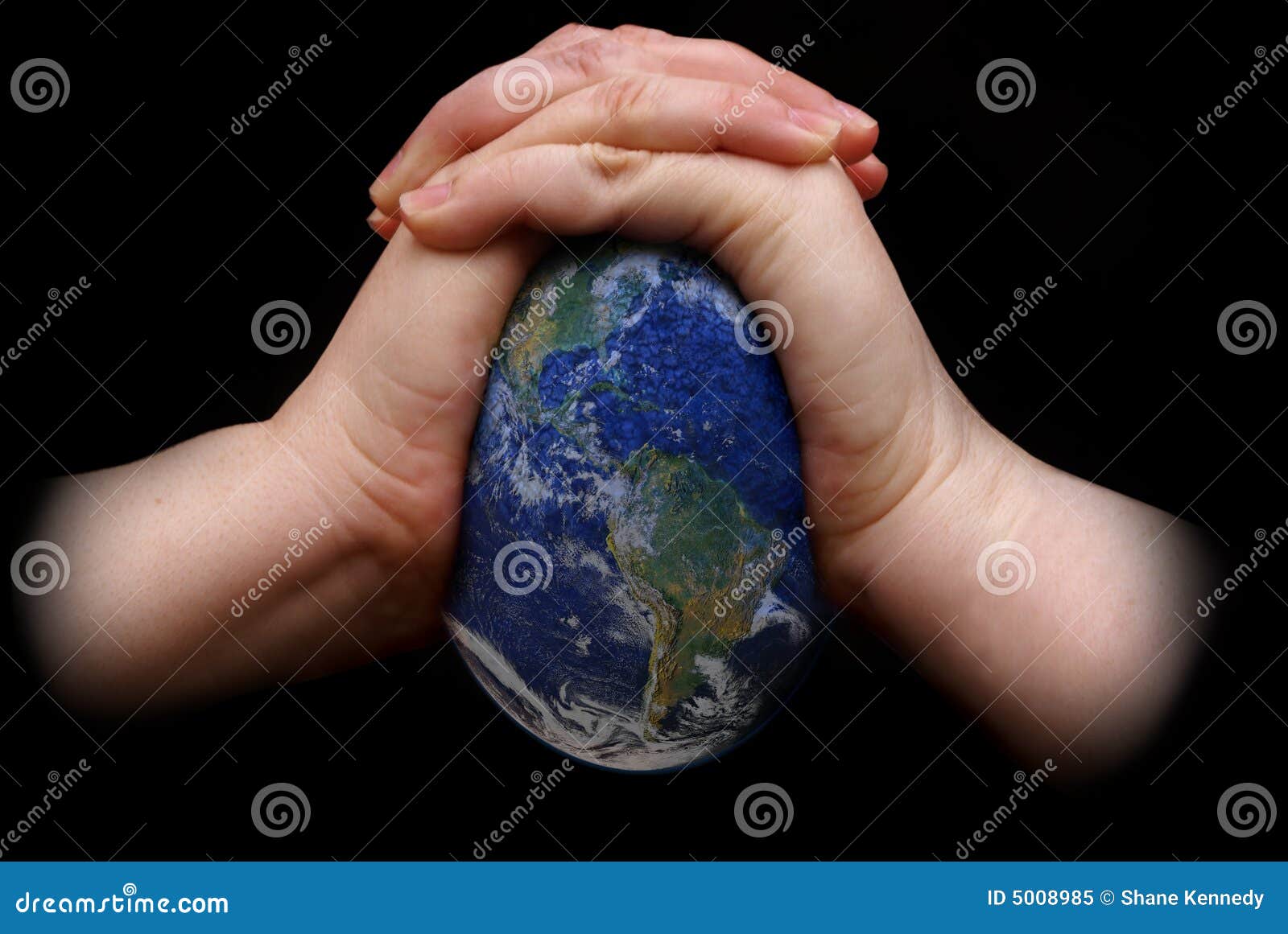 Squeezing the Earth stock image. Image of ecology, nasa - 5008985