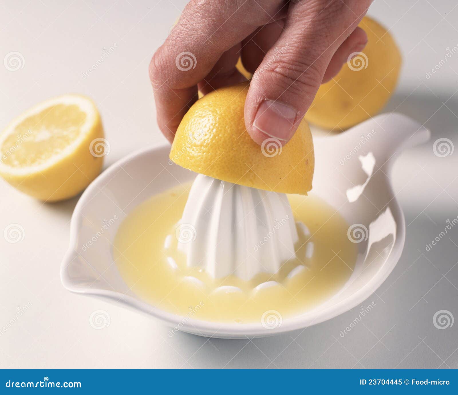 Squeezing lemons stock image. Image of squeezer, tabbouleh - 23704445