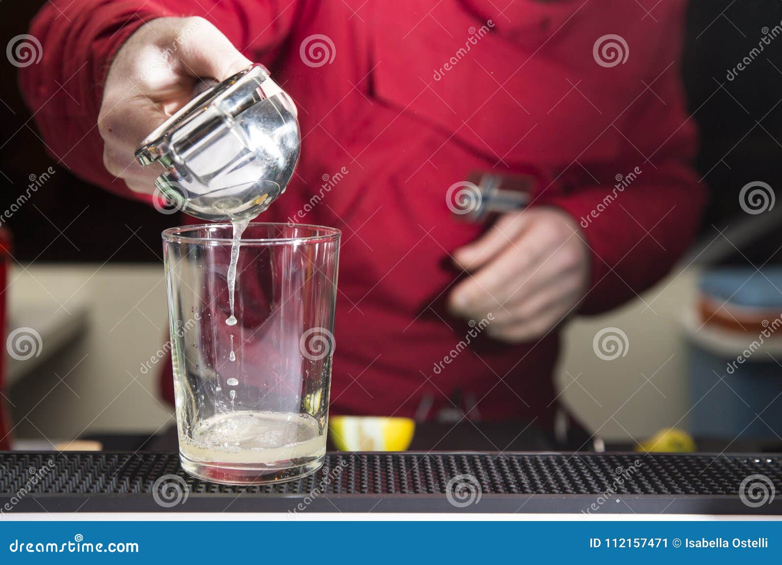 Squeezing a lime stock image. Image of young, drink - 112157471