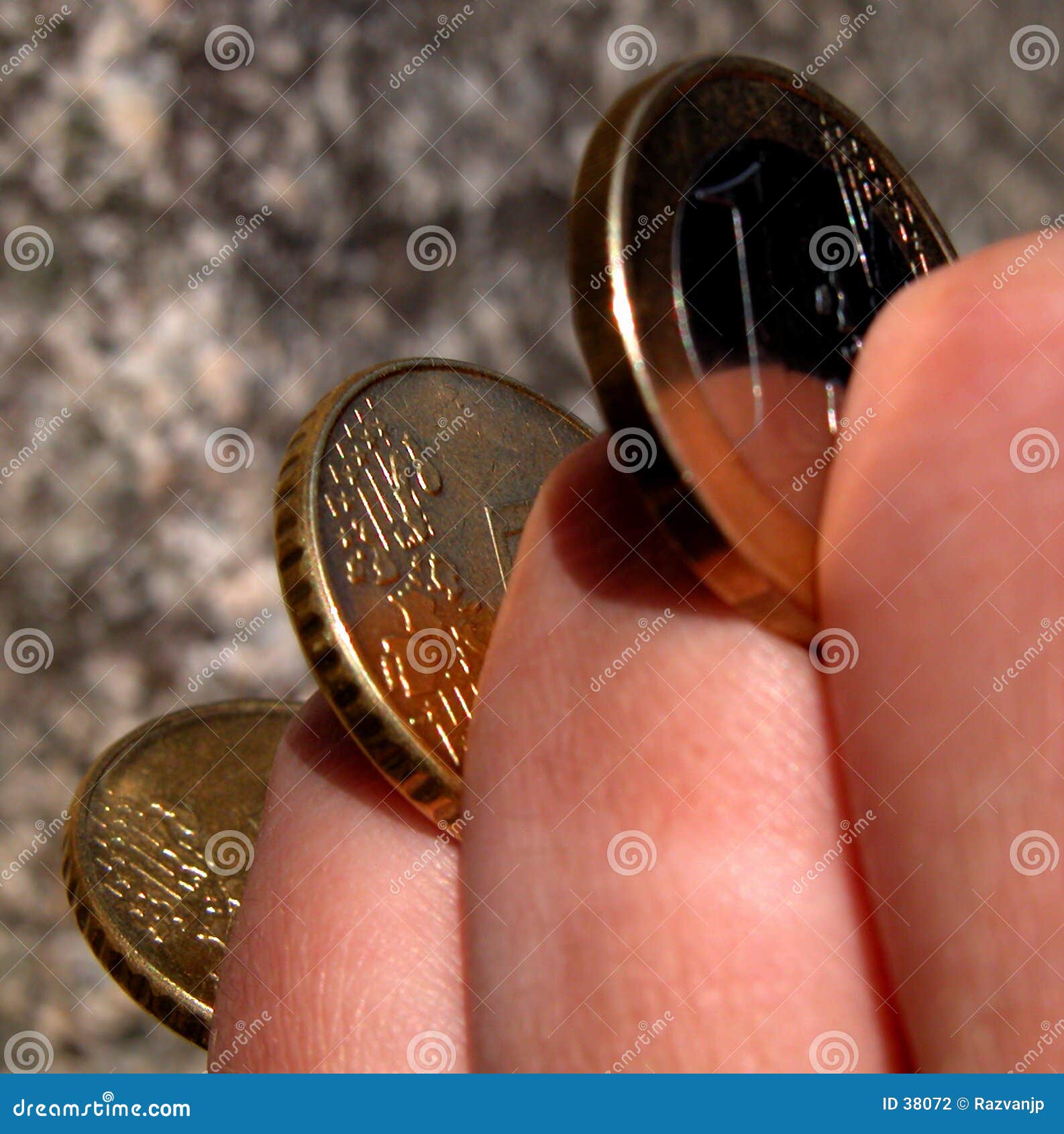 Squeezing Money Picture. Image: 38072