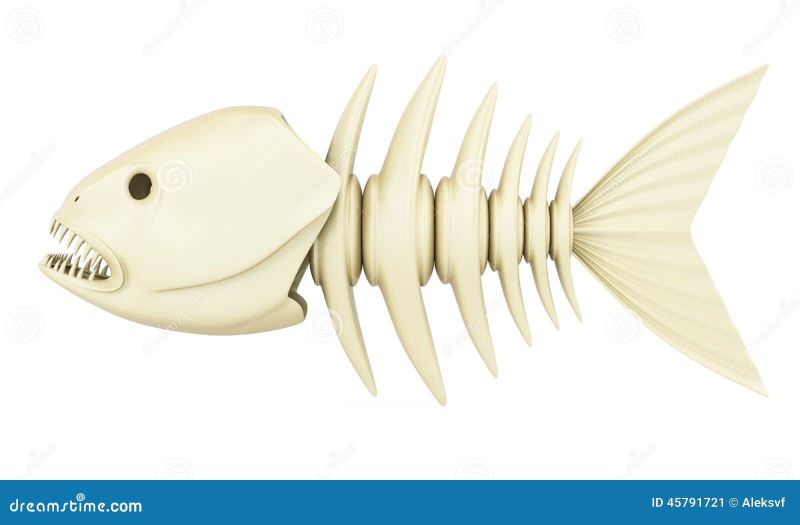 Squelette de poissons illustration stock. Illustration du marin - 45791721