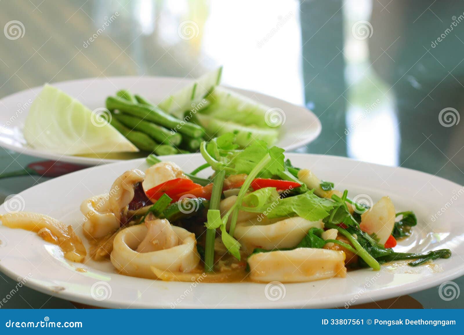 Squid Chilli stock image. Image of grill, onion, diet - 33807561