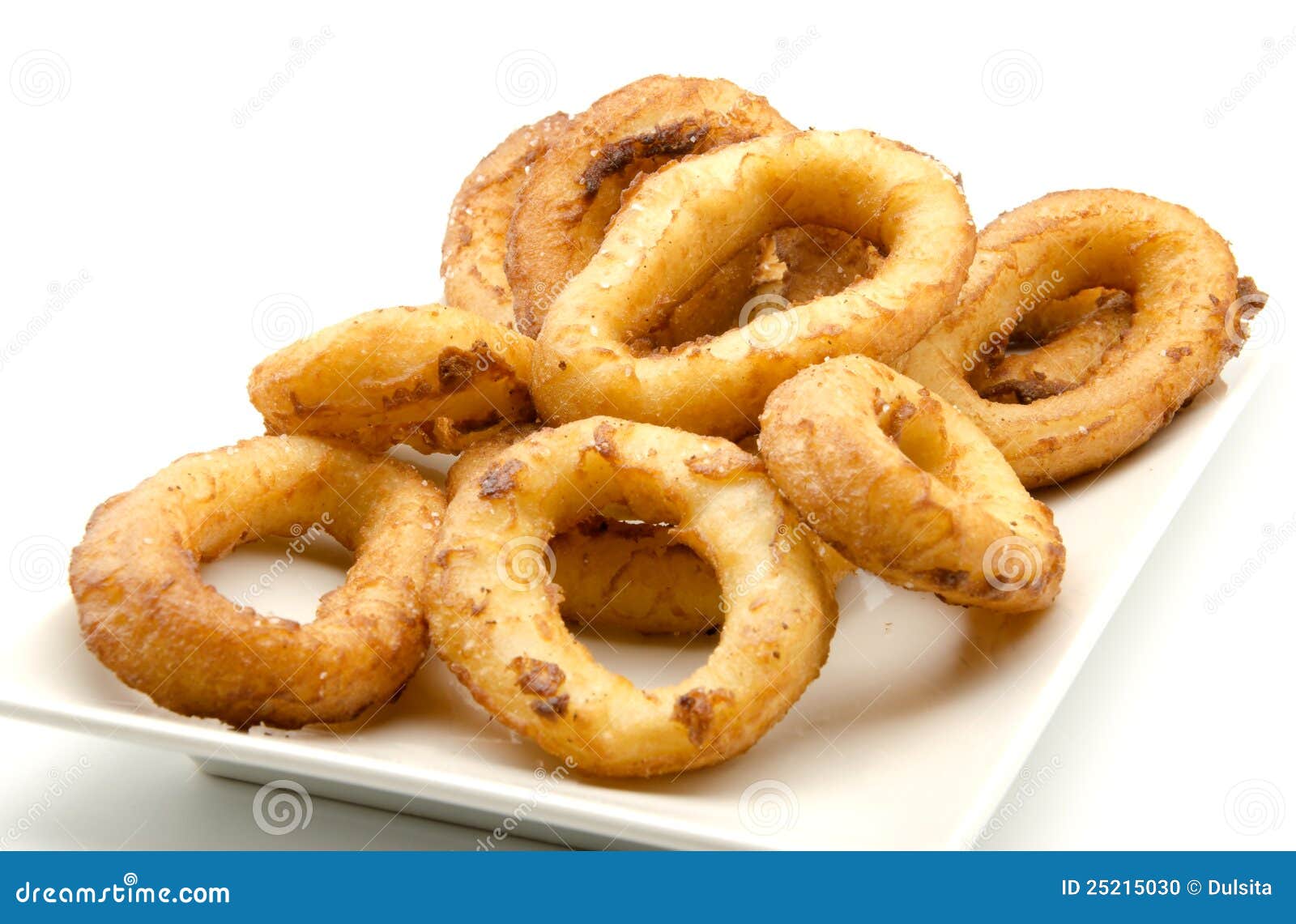 Squid dish stock photo. Image of rings, hake, appetizer - 25215030
