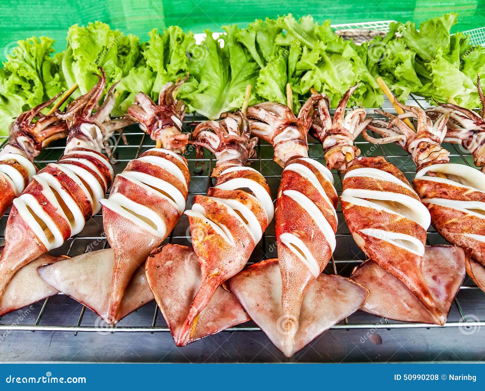 Squid stock photo. Image of squid, tasty, closeup, barbecue - 50990208