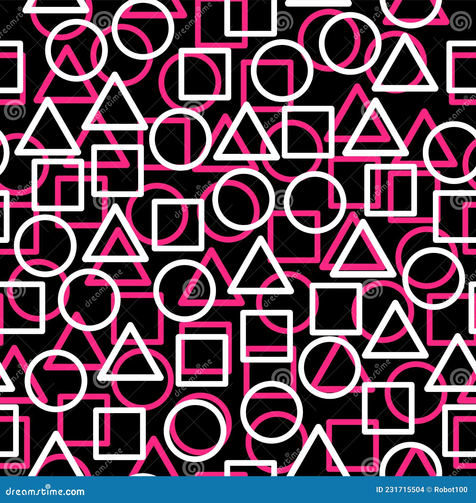 Squid Game Geometric Pattern Seamless Concept Version. Background for ...