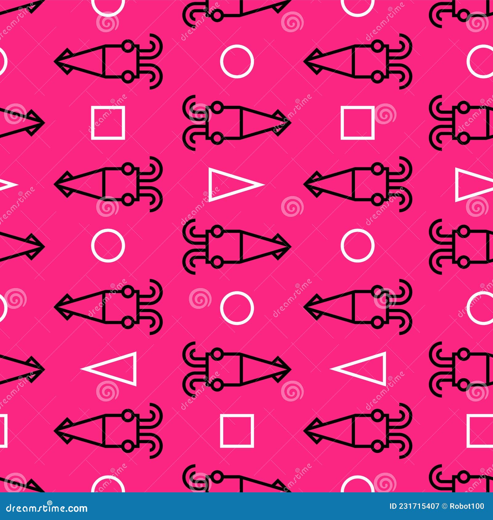 Squid Game Pattern Seamless Concept Version. Background for Movie Squid ...