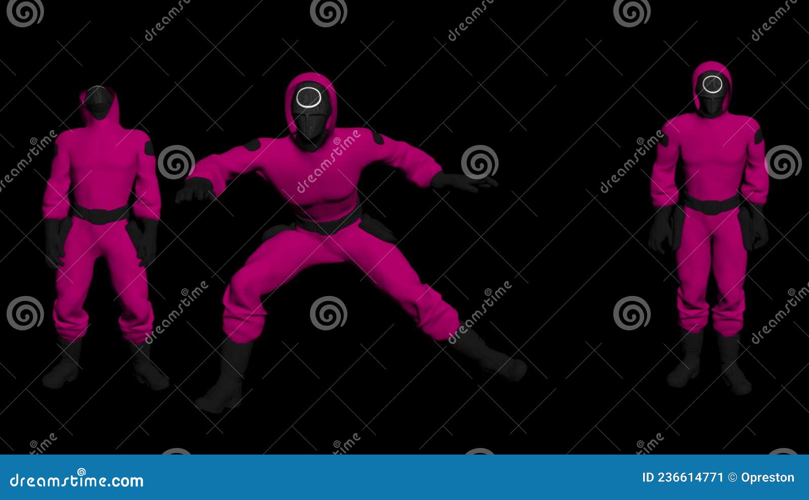 Squid Game Worker. Squid Game Soldier. Stock Video - Video of workers ...