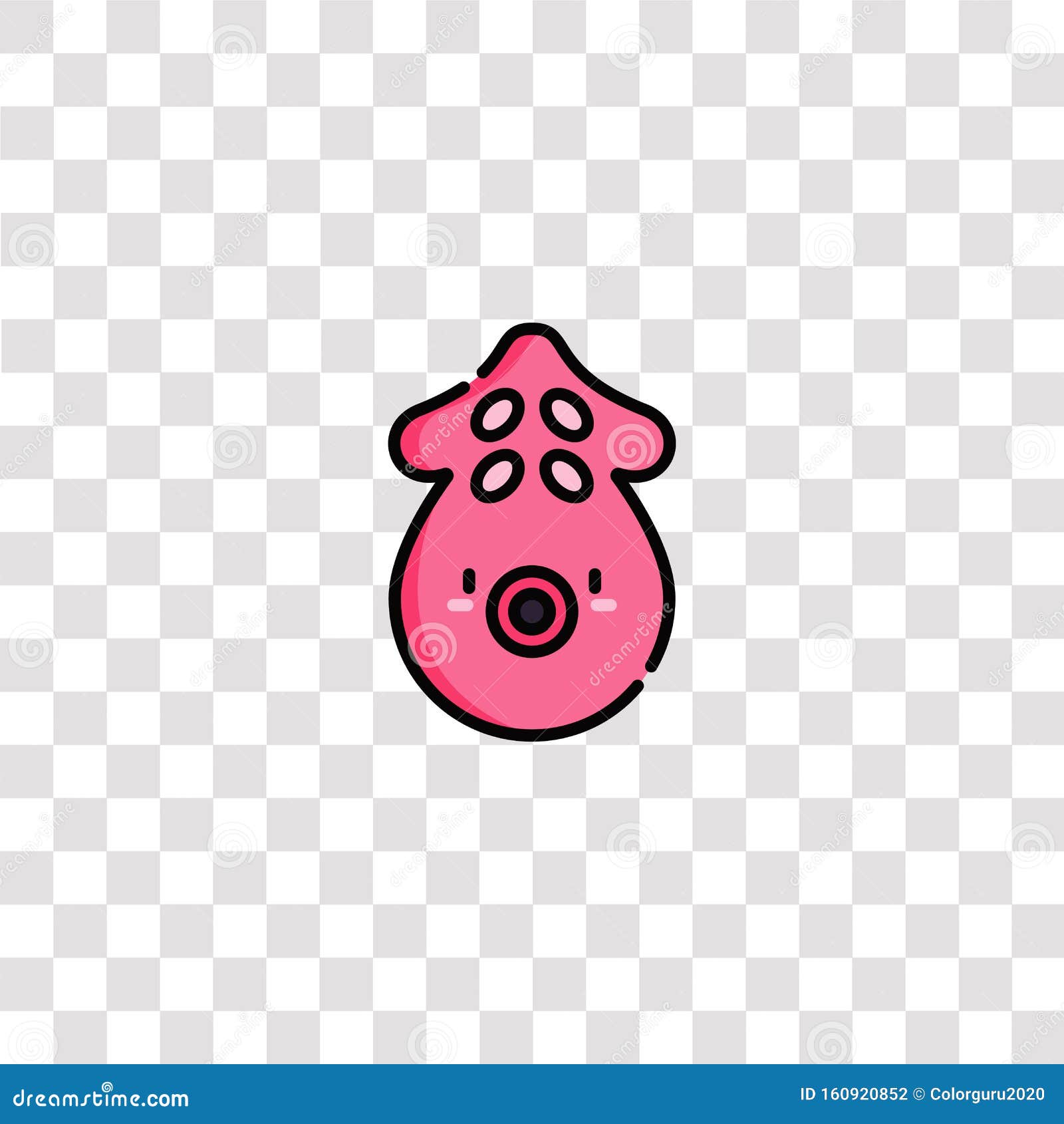 Squid Icon Sign and Symbol. Squid Color Icon for Website Design and ...