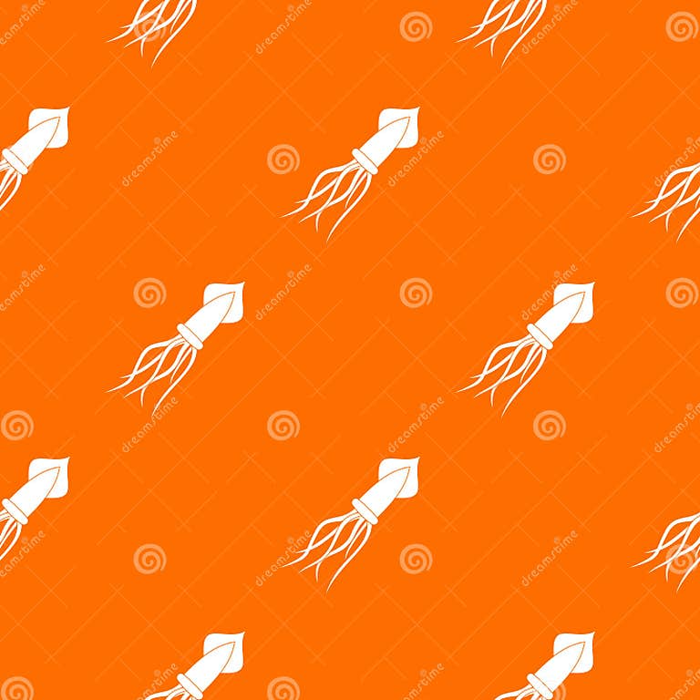 Squid pattern seamless stock vector. Illustration of nature - 98450656