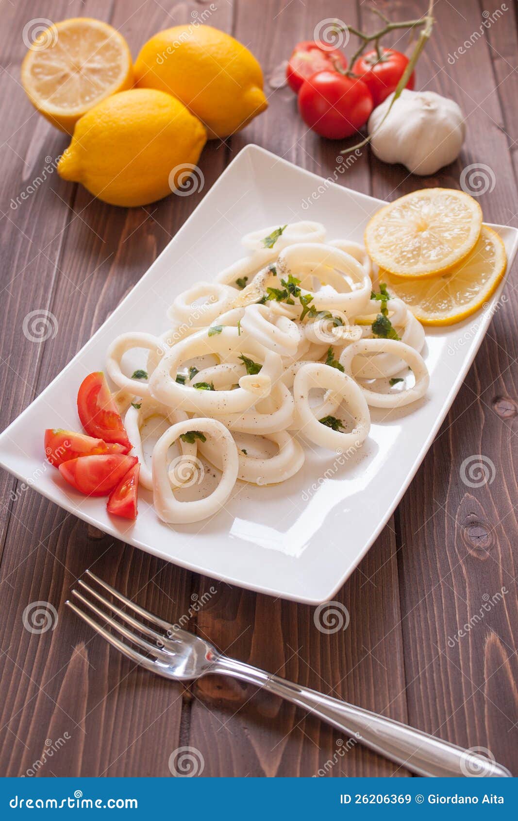 Squid rings stock image. Image of diet, cooking, ingredients - 26206369
