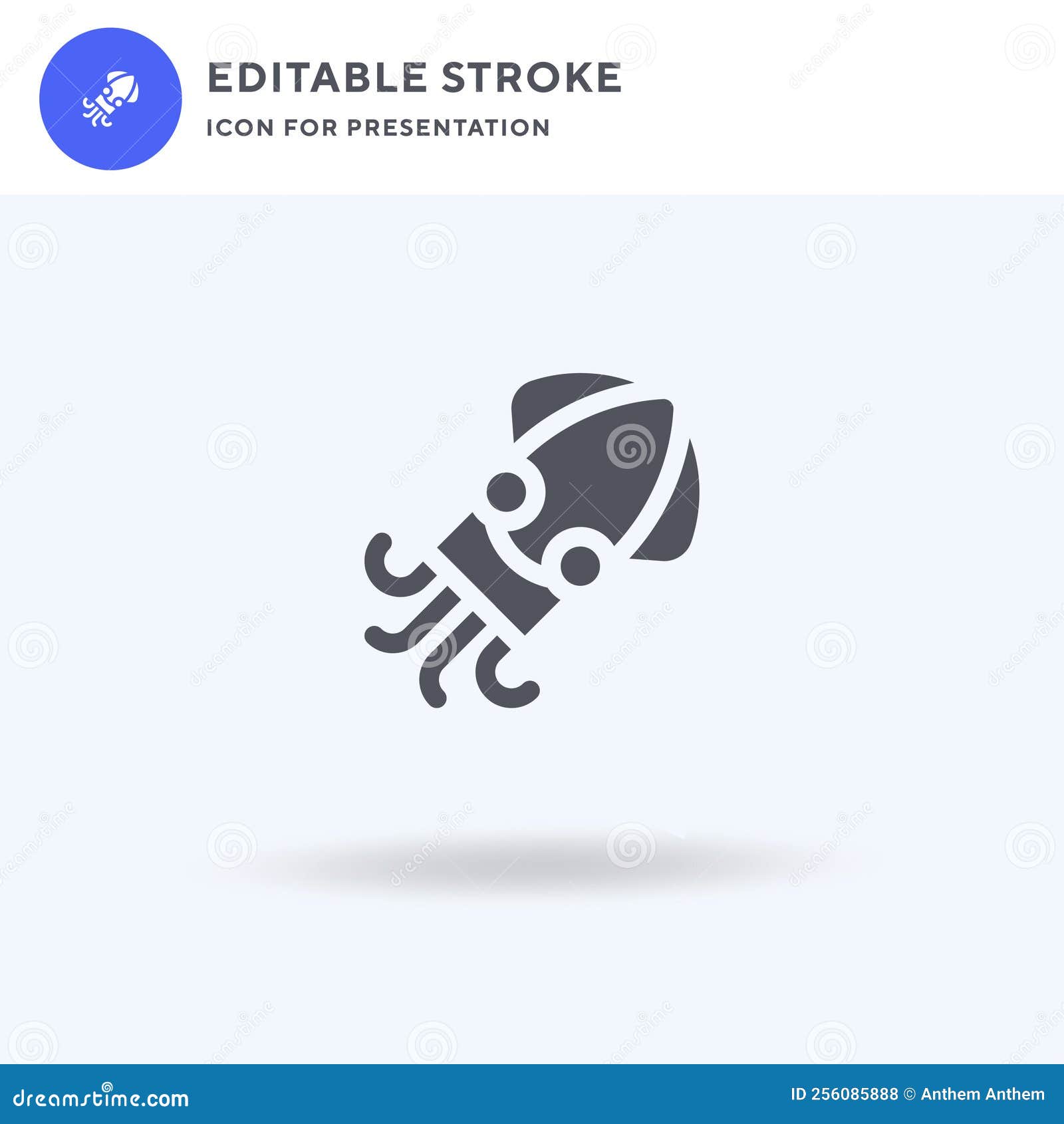 Squids Icon Vector, Filled Flat Sign, Solid Pictogram Isolated on White, Logo Illustration ...