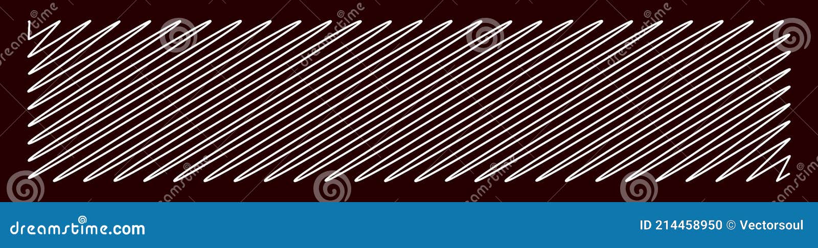 Squiggle, Scrawl, Curvy Lines Rectangular Element Vector Illustration ...