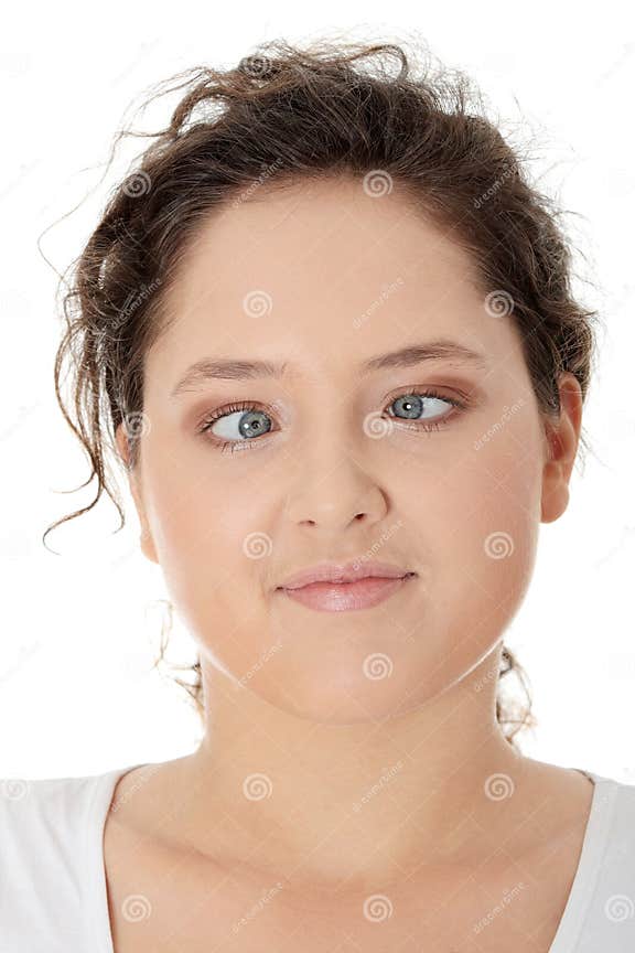 Squint stock image. Image of looking, individuality, human - 17186523