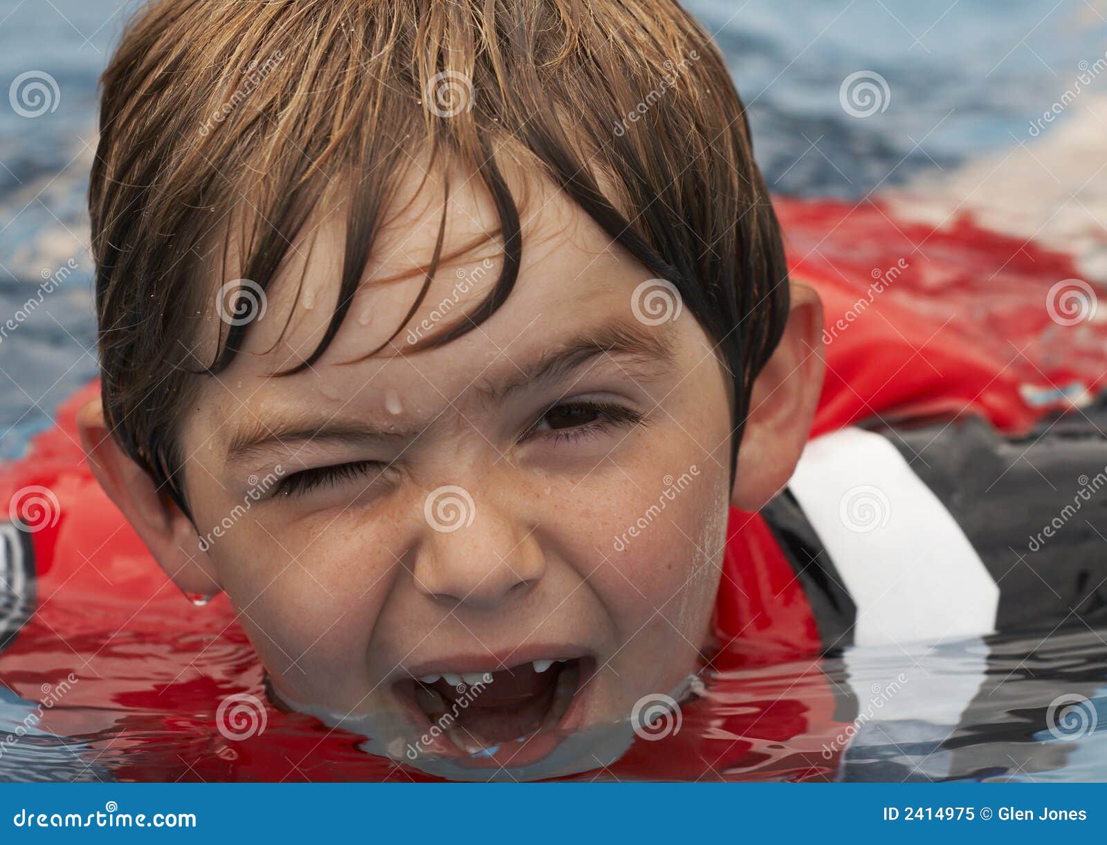 Squint stock image. Image of pool, adorable, smile, pretty - 2414975