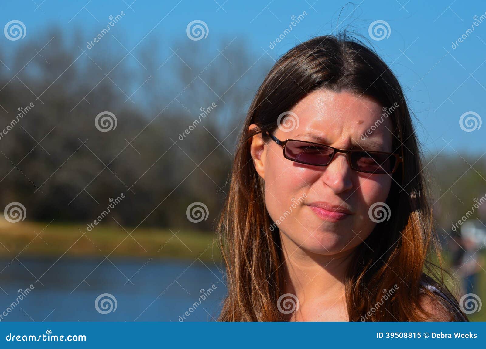 Squinting Expression stock image. Image of keene, lady - 39508815
