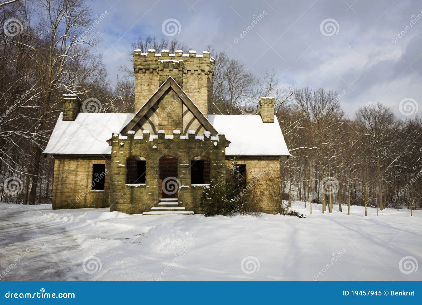 Squire S Castle in Cleveland Area Stock Image - Image of cleveland ...