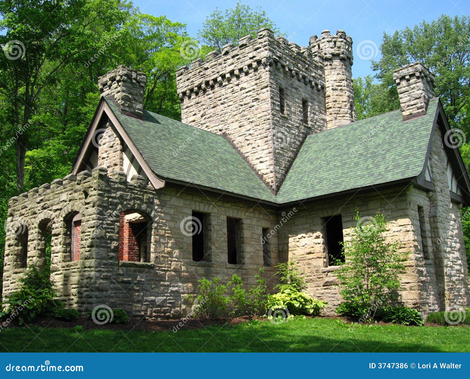 Squire S Castle in Cleveland, Ohio, Metroparks Stock Photo - Image of ...