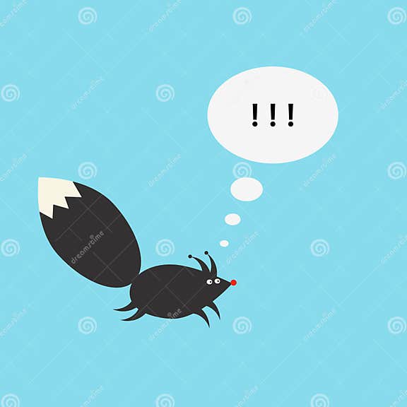 Squirrel stock vector. Illustration of cartoon, exclamation - 8724833