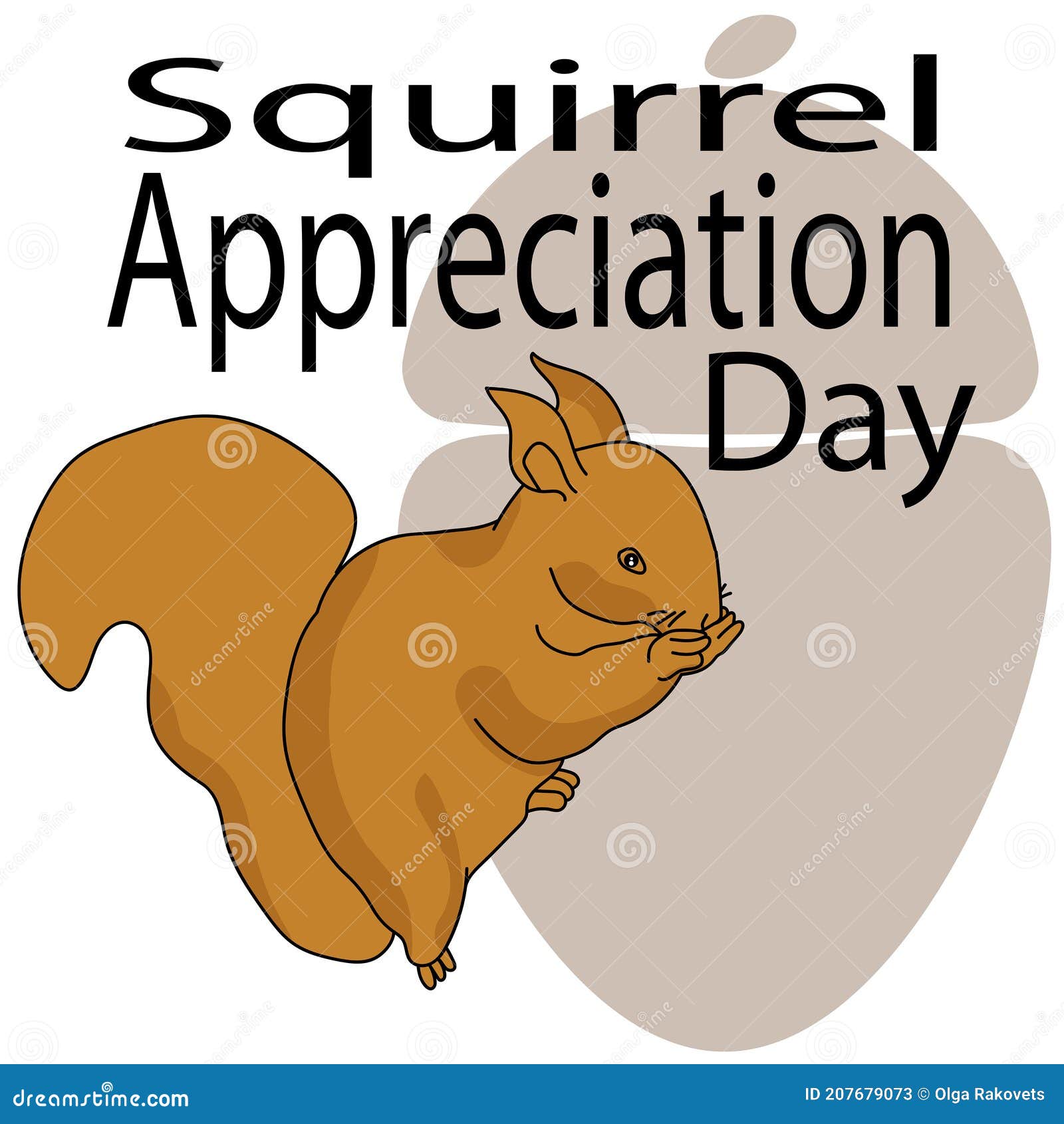 Squirrel Appreciation Day Cartoon Vector | CartoonDealer.com #207413801 Squirrel Appreciation Day Cartoon Vector | CartoonDealer.com #207413801