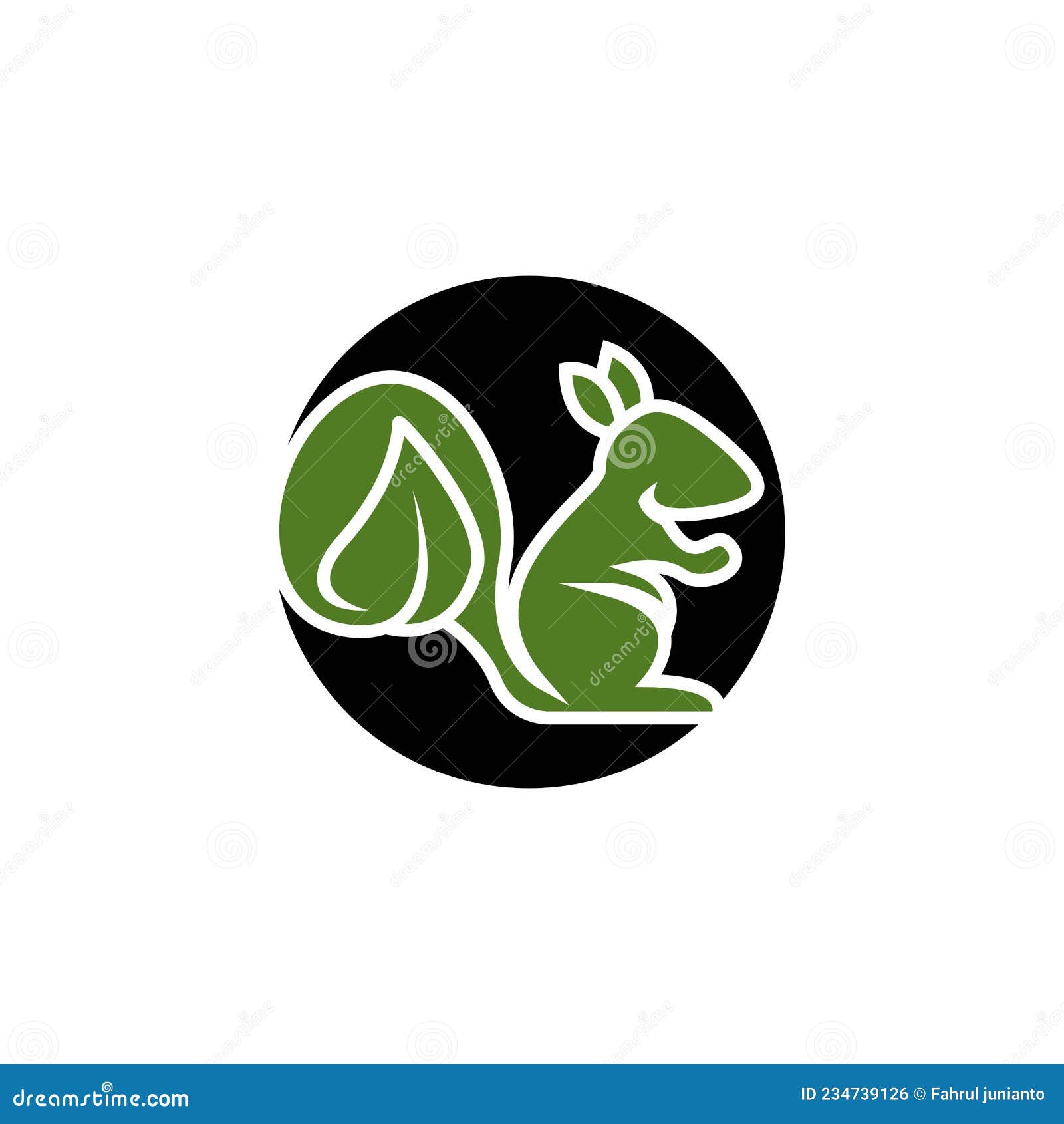 Squirrel Icon and Symbol Vector Illustration Stock Vector ...