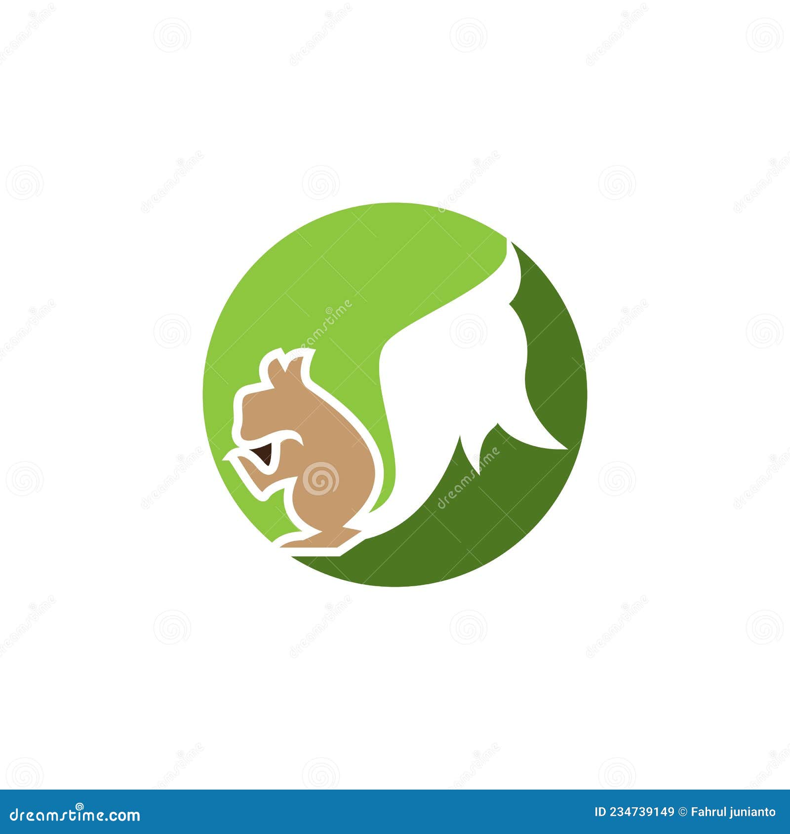 Squirrel Icon and Symbol Vector Illustration Stock Vector ...
