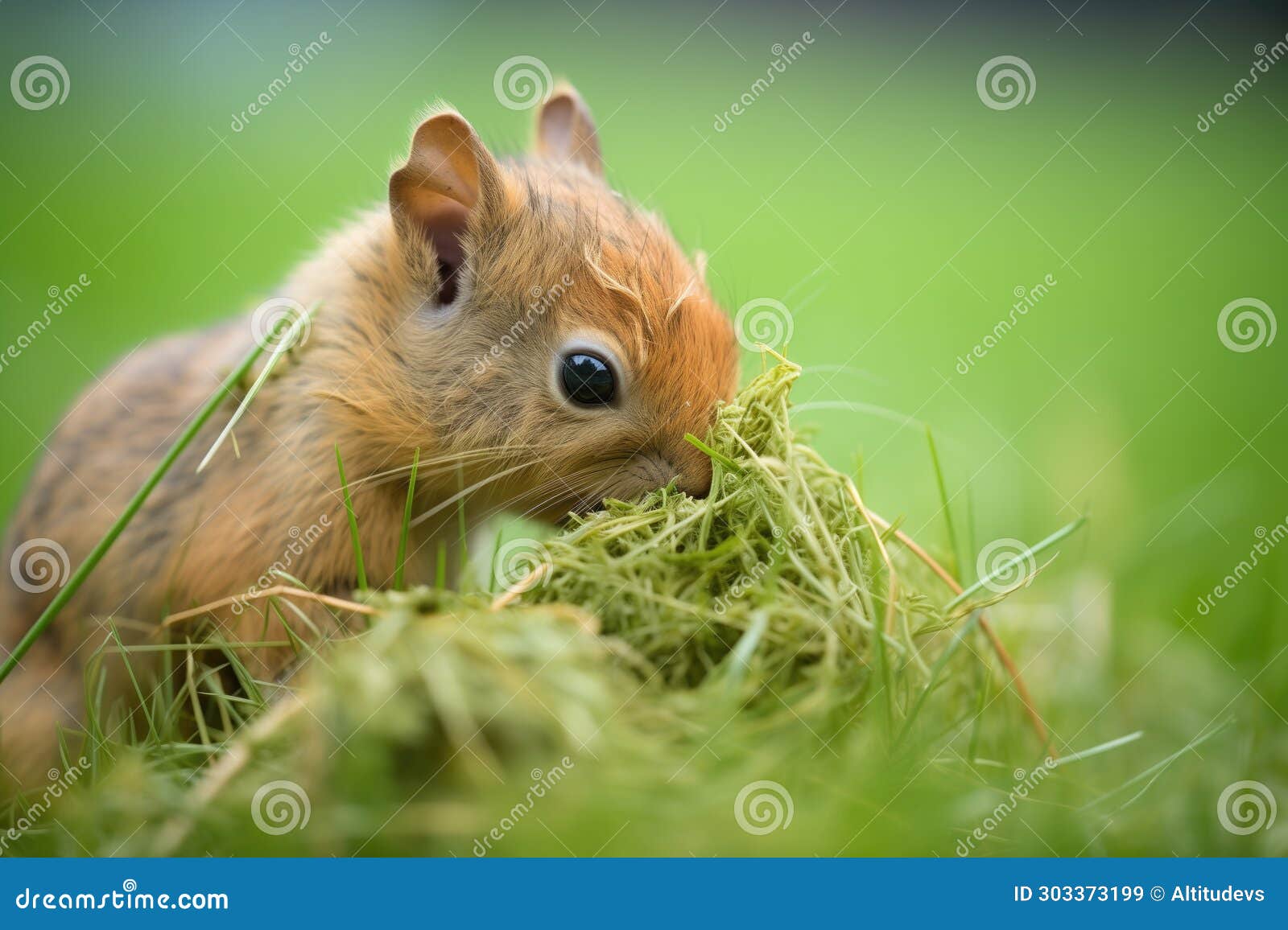 Squirrel Tucking Grass Into Nest Structure Stock Image Image Of Squirrel Adaptation 303373199