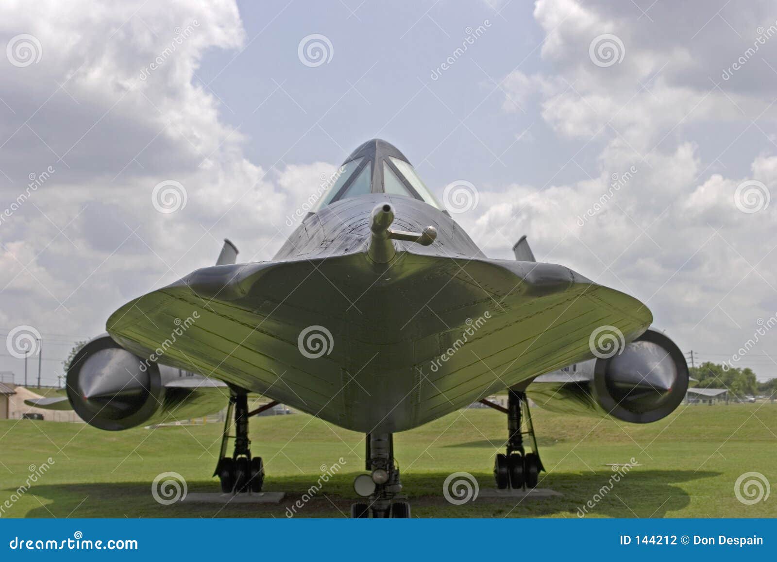 SR-71 Blackbird Spy Aircraft Stock Photo - Image of altitude, plane: 144212