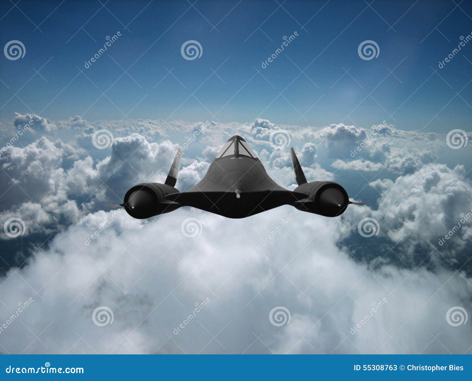 SR71 Blackbird stock image. Image of sr71, flying, speed - 55308763