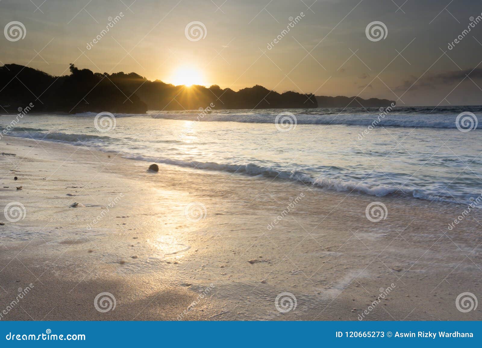 Srau Beach Pacitan East Java Indonesia Stock Image - Image of karang ...