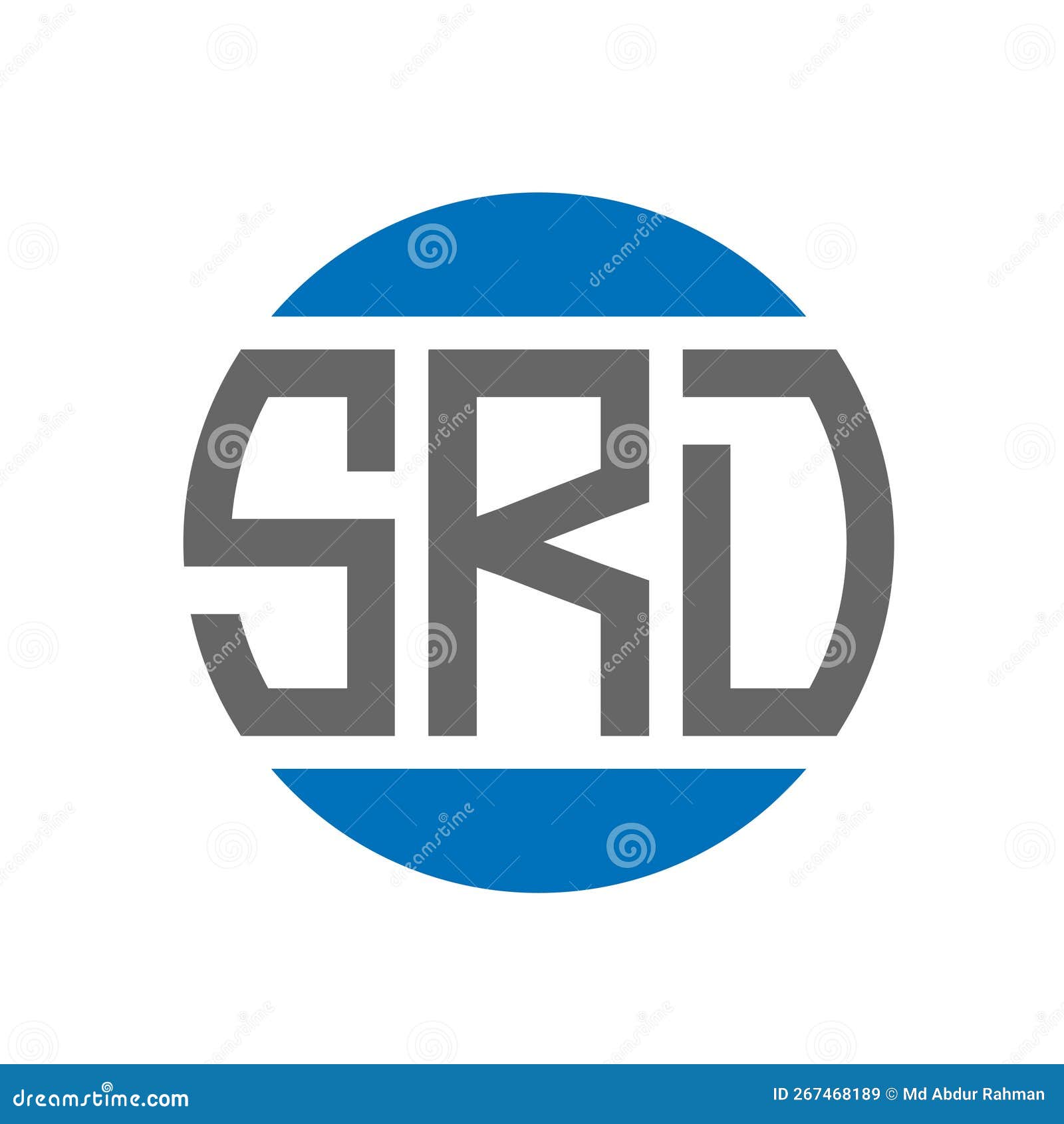 SRD Letter Logo Design on White Background. SRD Creative Initials ...