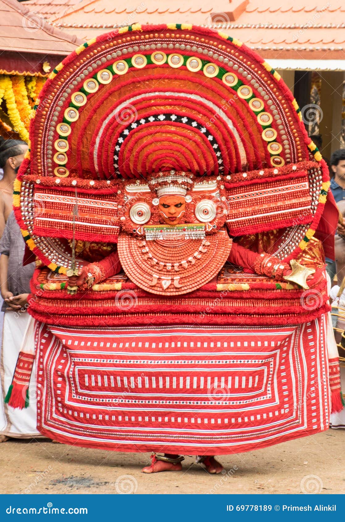 Sree Muchilottu Bhagavathi редакционное стоковое изображение ...